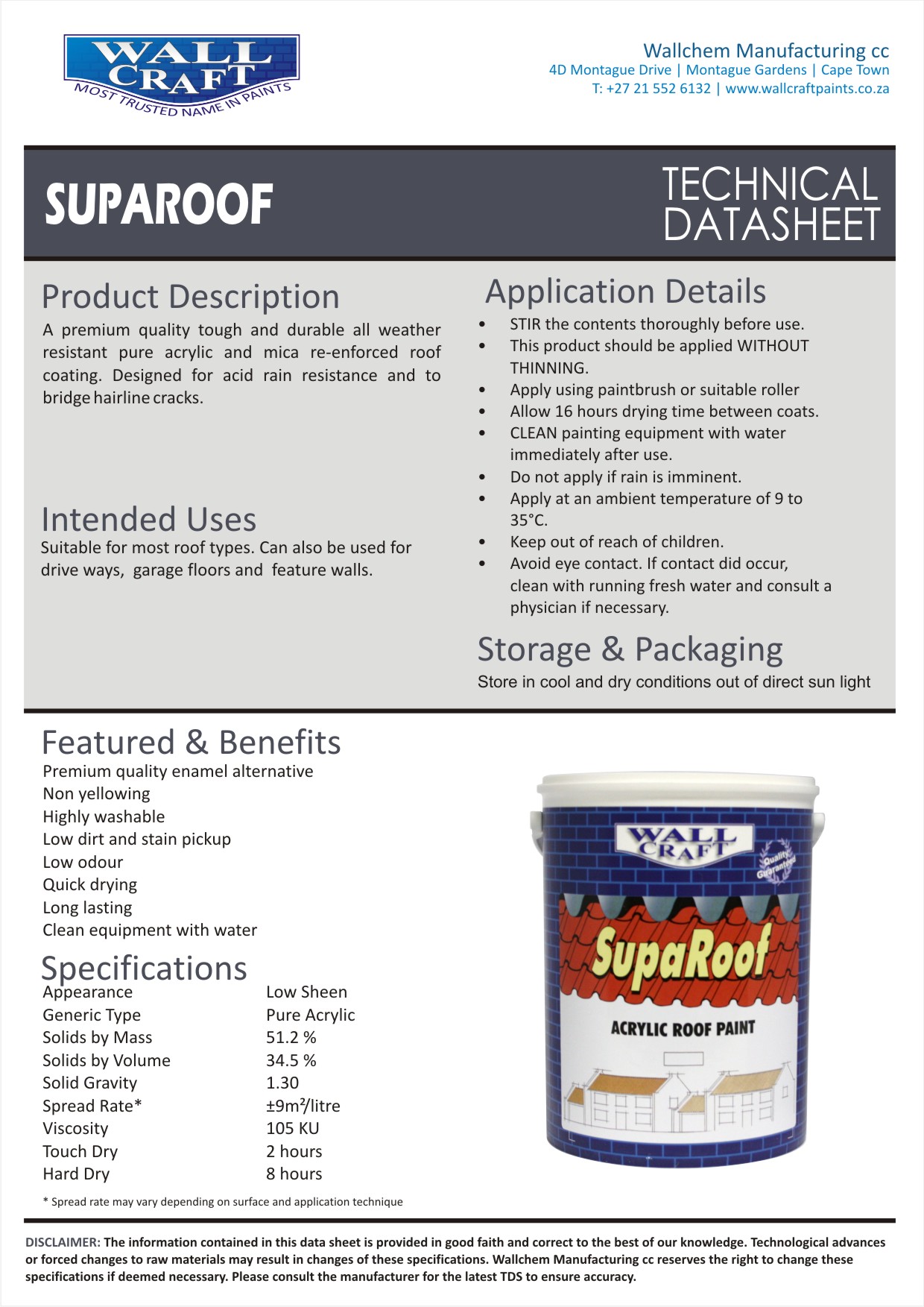 Wallcraft - Product Details